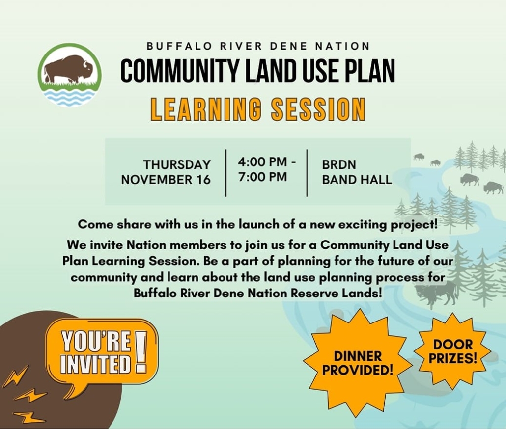 BRDN Community Land Use Plan Learning Session - Meadow Lake Tribal Council